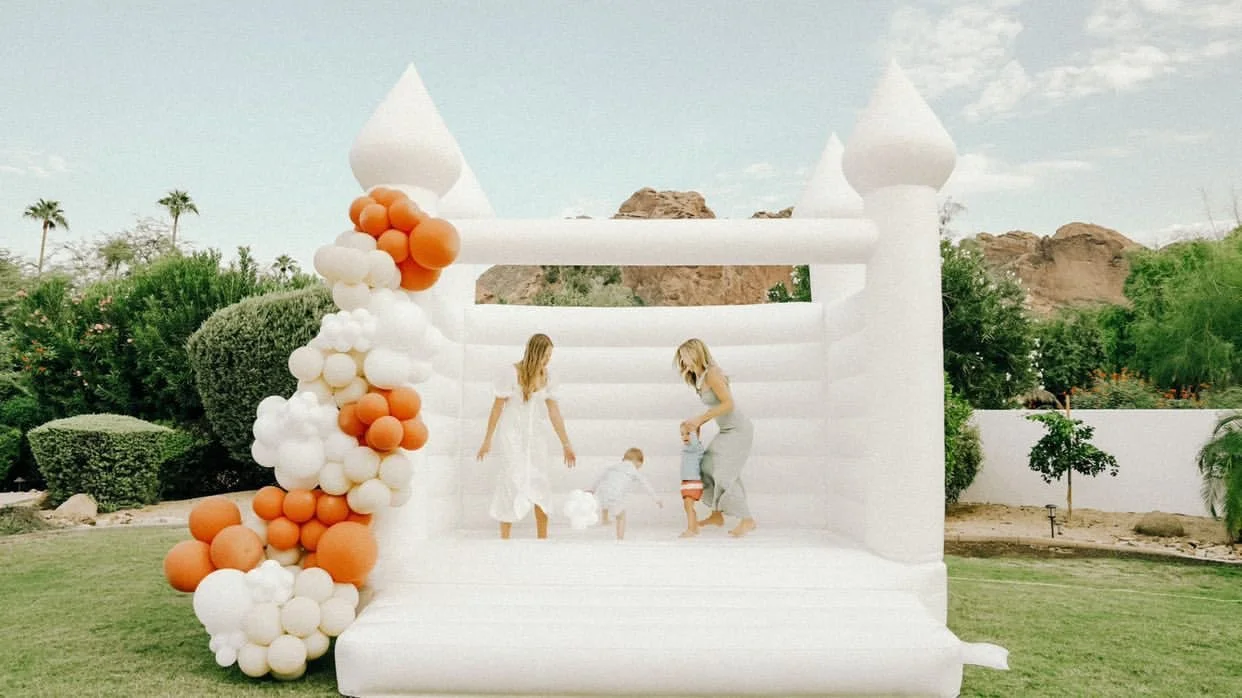 Inflate Louisville | White Bounce House Rentals