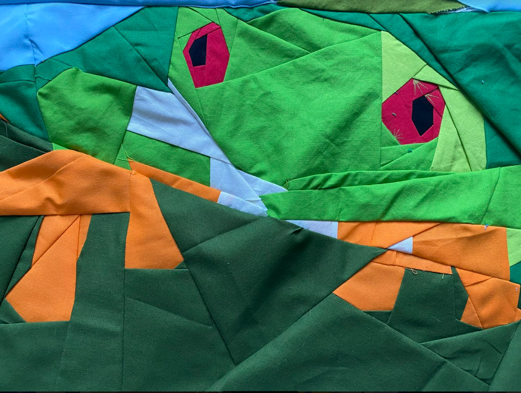 Platypus foundation paper piecing sewing pattern by the Plucky Stitch ...