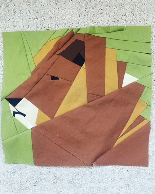 Angler Fish foundation paper piecing sewing pattern by the Plucky ...