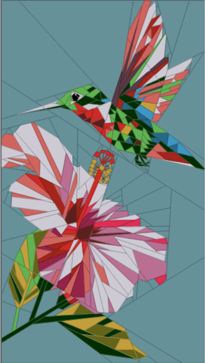 Angler Fish foundation paper piecing sewing pattern by the Plucky ...