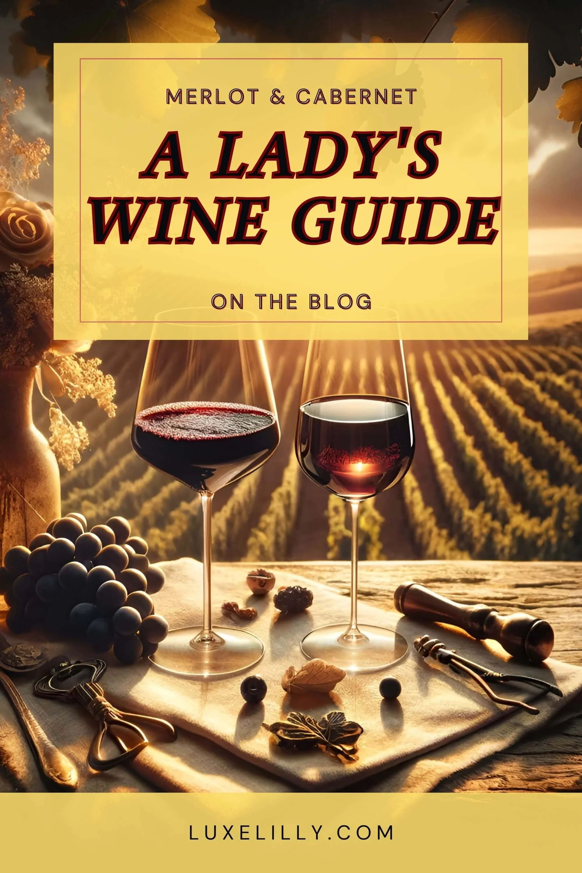 Merlot vs. Cabernet Sauvignon: A Beginner's Guide for Women Wine ...