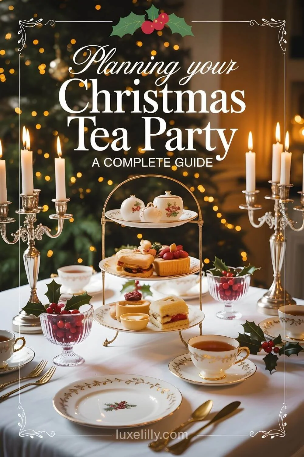 Cozy Christmas Tea Party Ideas to Celebrate the Season in Style — Lilly ...