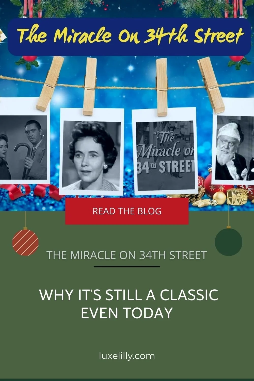 The Miracle on 34th Street: Why It's Still a Classic Even Today — Lilly ...