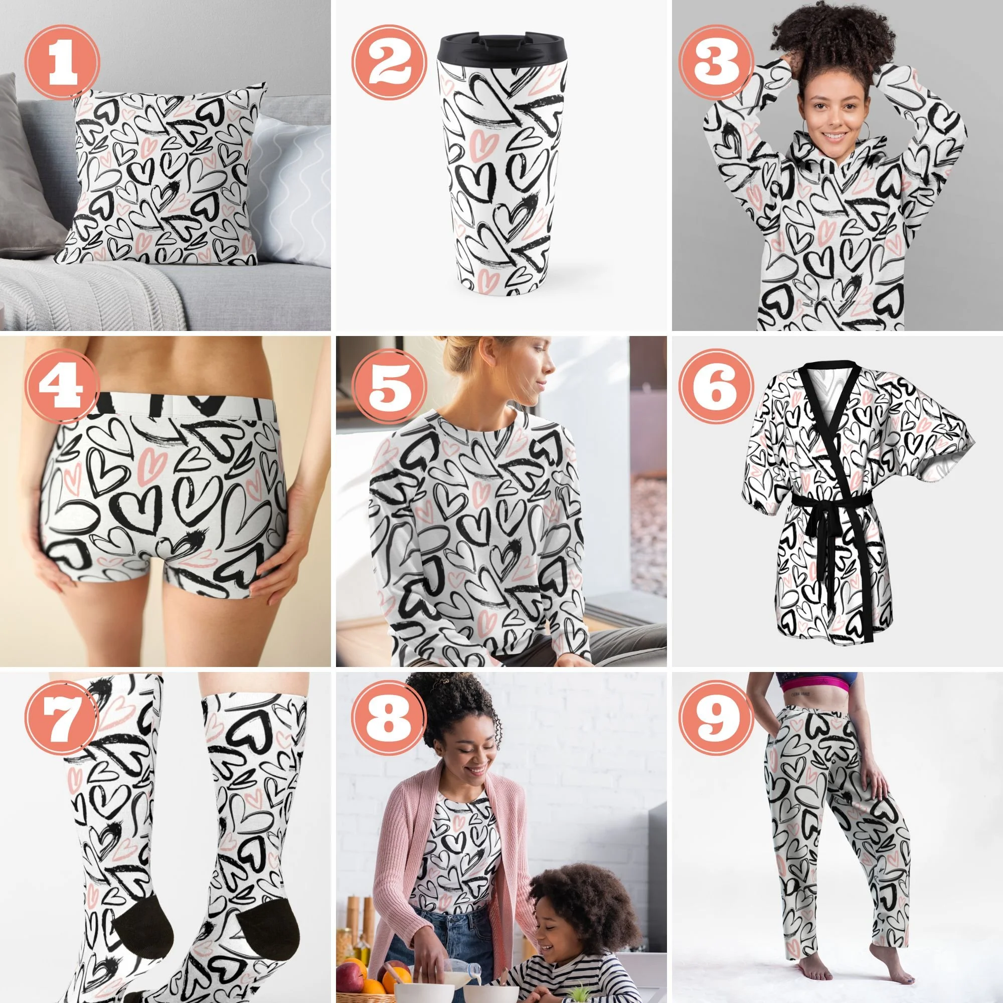 Cozy Sunday Hearts Collection — Luxe Lilly & Co.