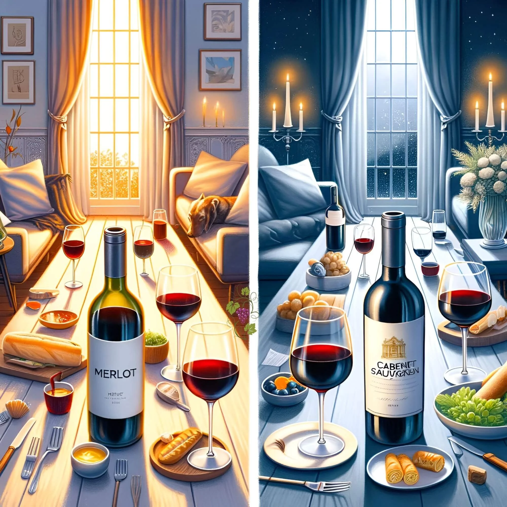 Merlot vs. Cabernet Sauvignon: A Beginner's Guide for Women Wine ...