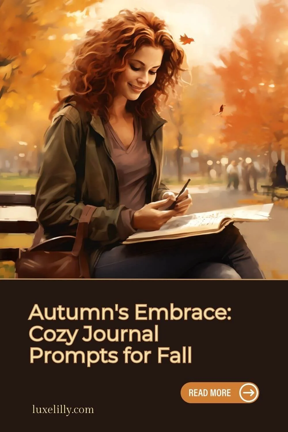 Autumn's Embrace: Cozy Journal Prompts for Fall — Lilly & Co.
