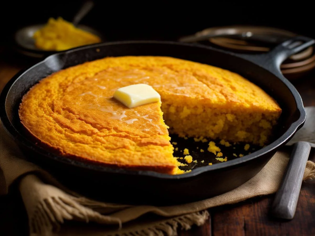 Classic Buttery Southern Cornbread (Skillet Style) | Easy & Delicious ...