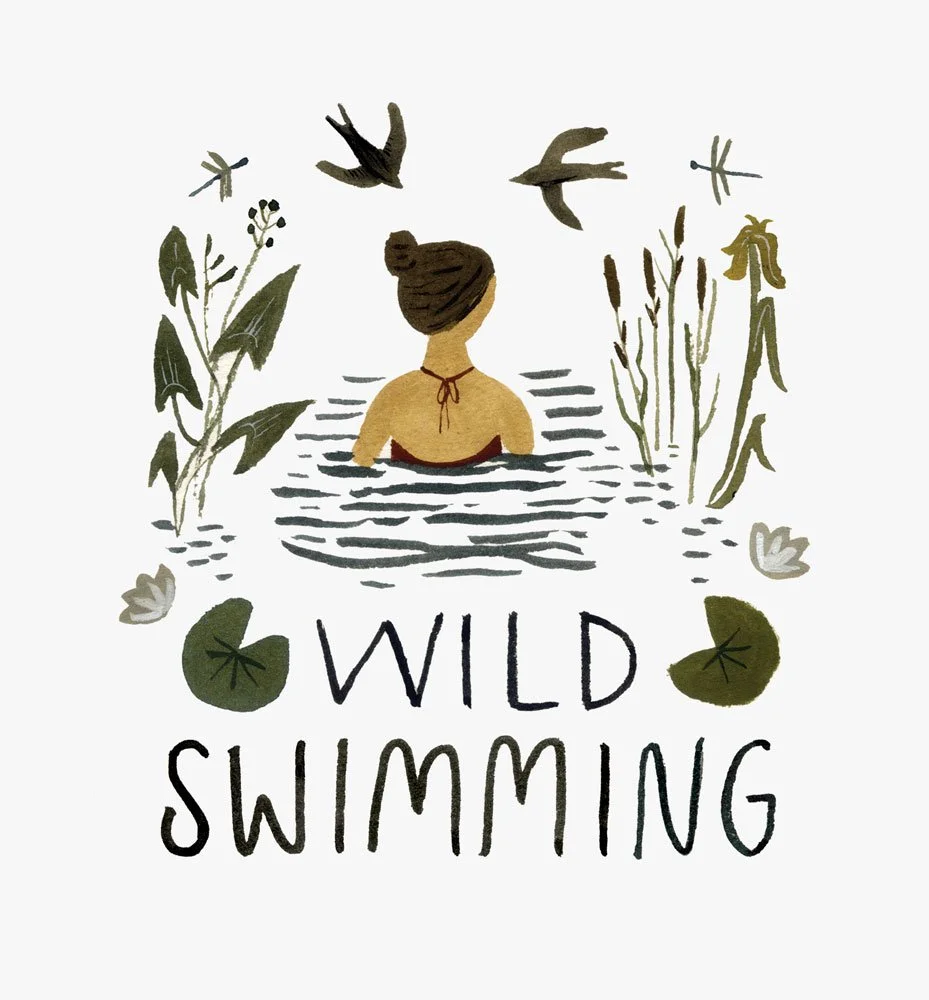 wild swimming — Gemma Koomen illustration