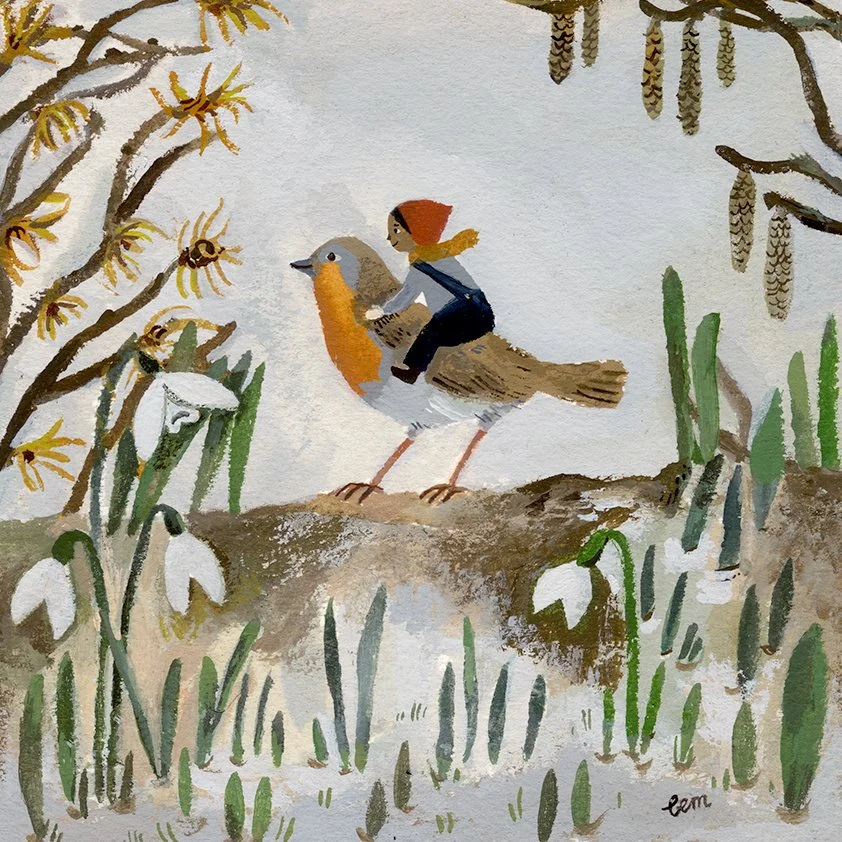 the robin — Gemma Koomen illustration
