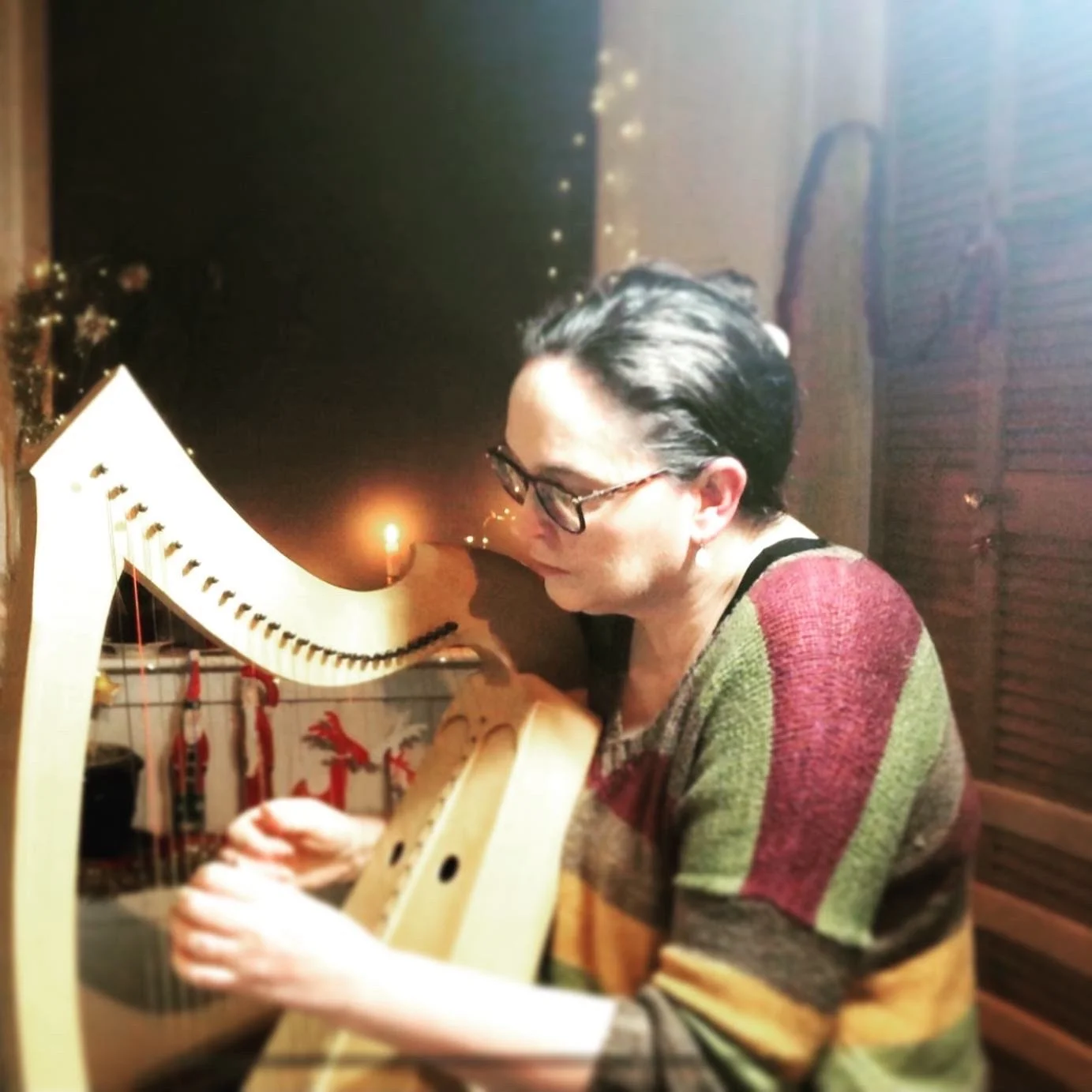 3 Scottish Harps - solo — Karen Marshalsay