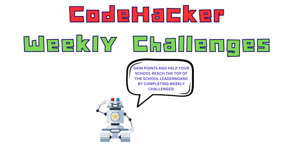 WEEKLY CHALLENGE — Code Cadets - Kids' Coding Clubs
