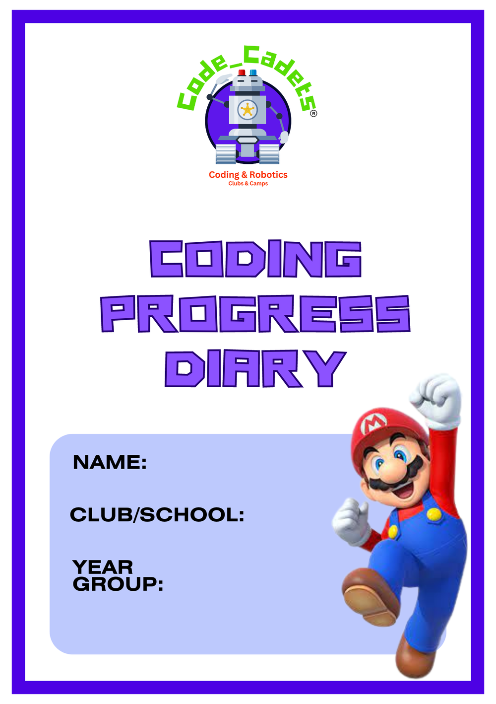 Hub — Code Cadets - Kids' Coding Clubs