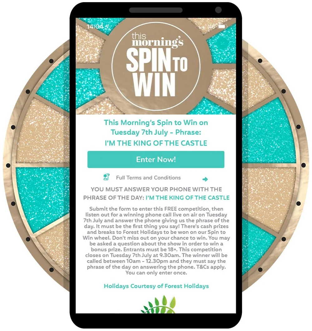 Spin to Win — ITV Win Opportunities