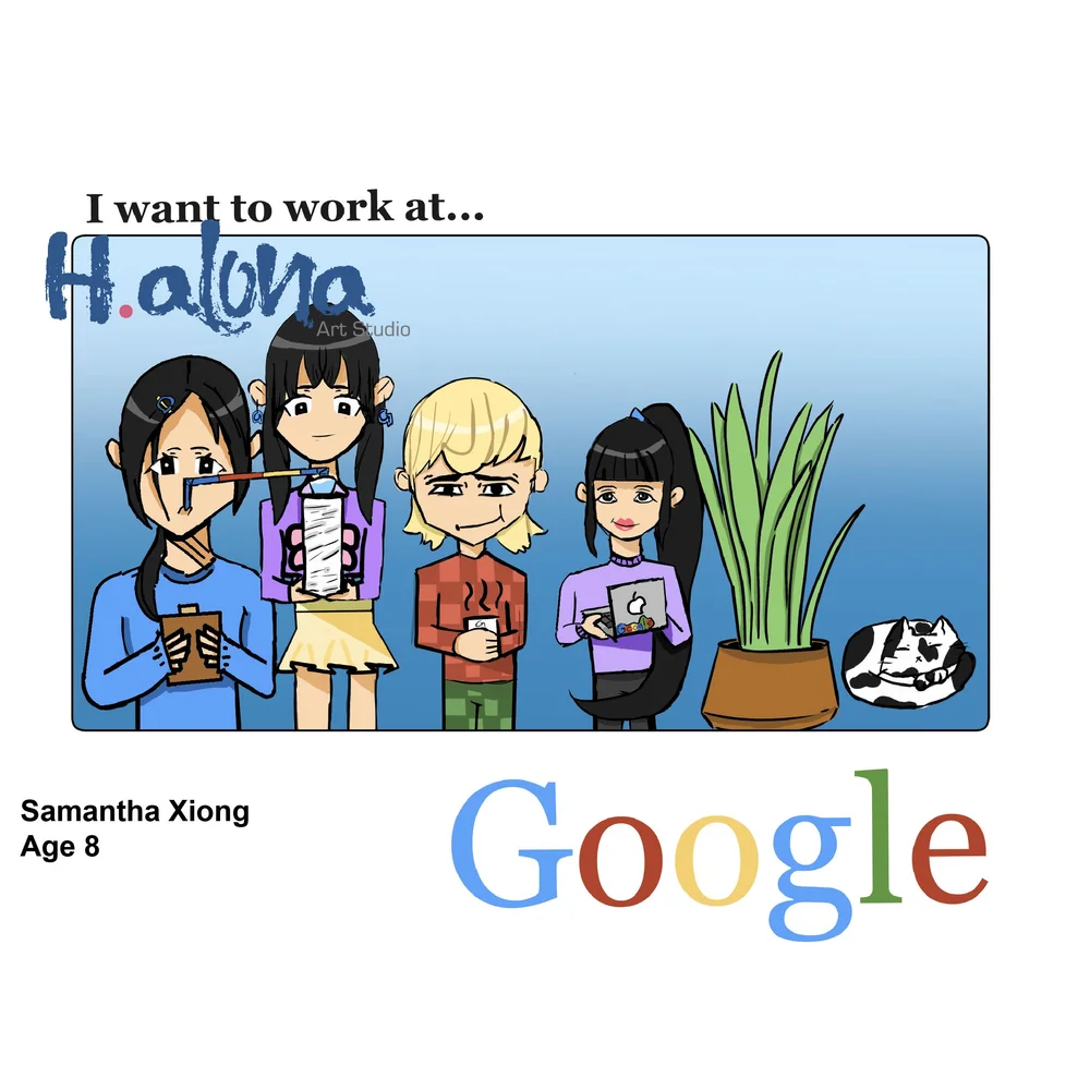 Google Doodle Contest 2024 — Halona art studio