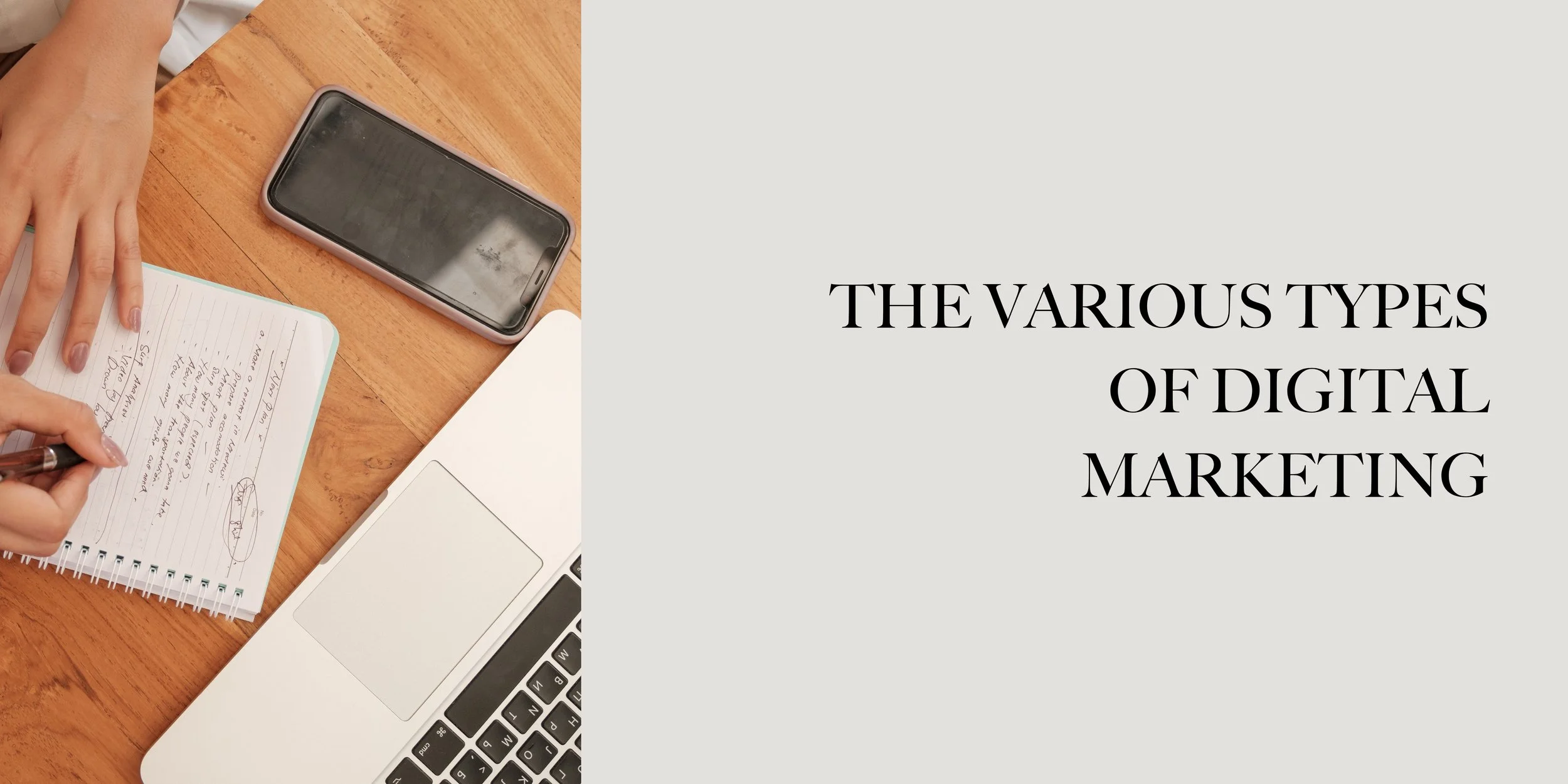 The Various Types Of Digital Marketing — The Marketing Model