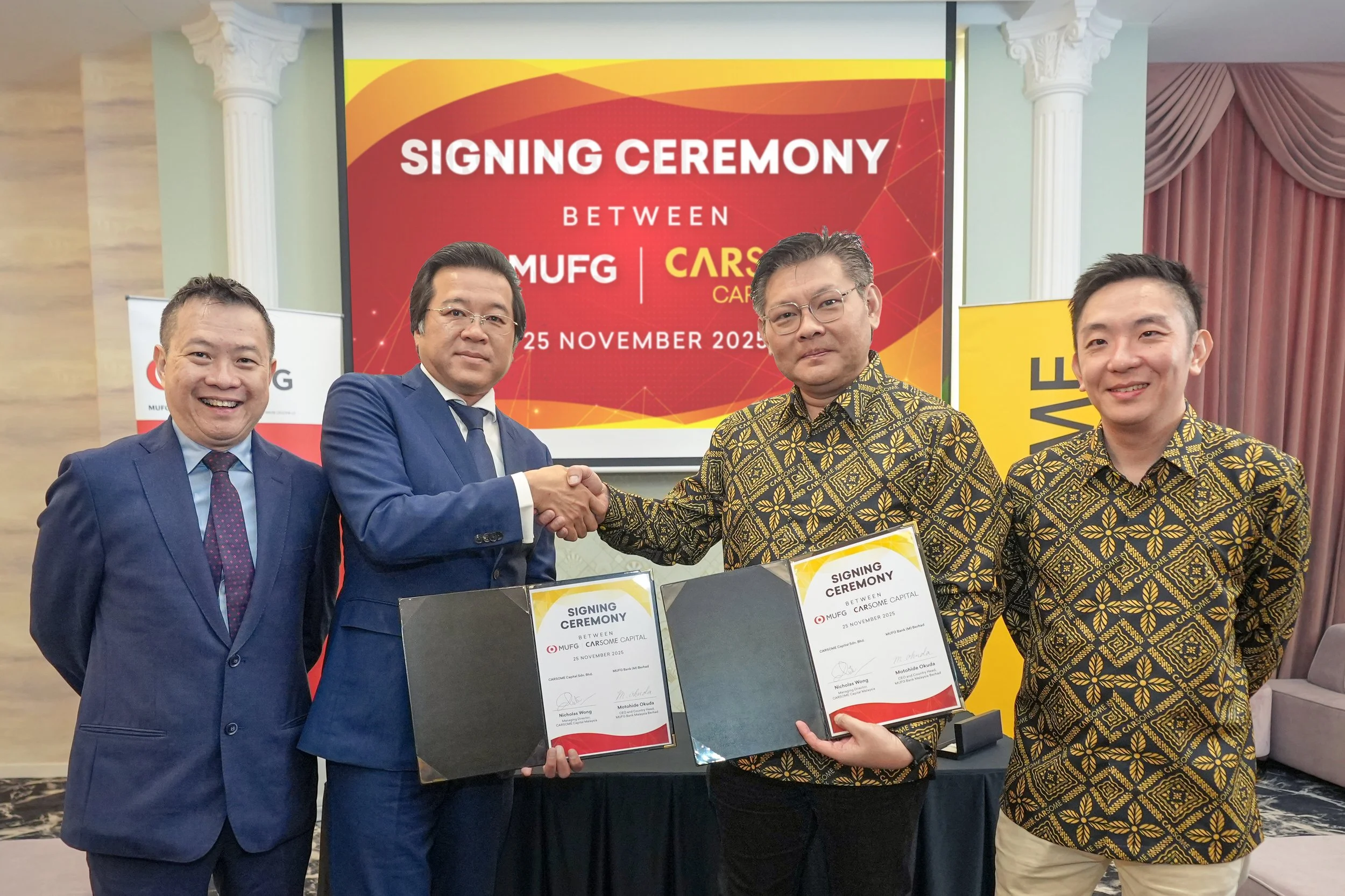 MUFG Extends RM150 million Working Capital Facility to CARSOME Capital ...