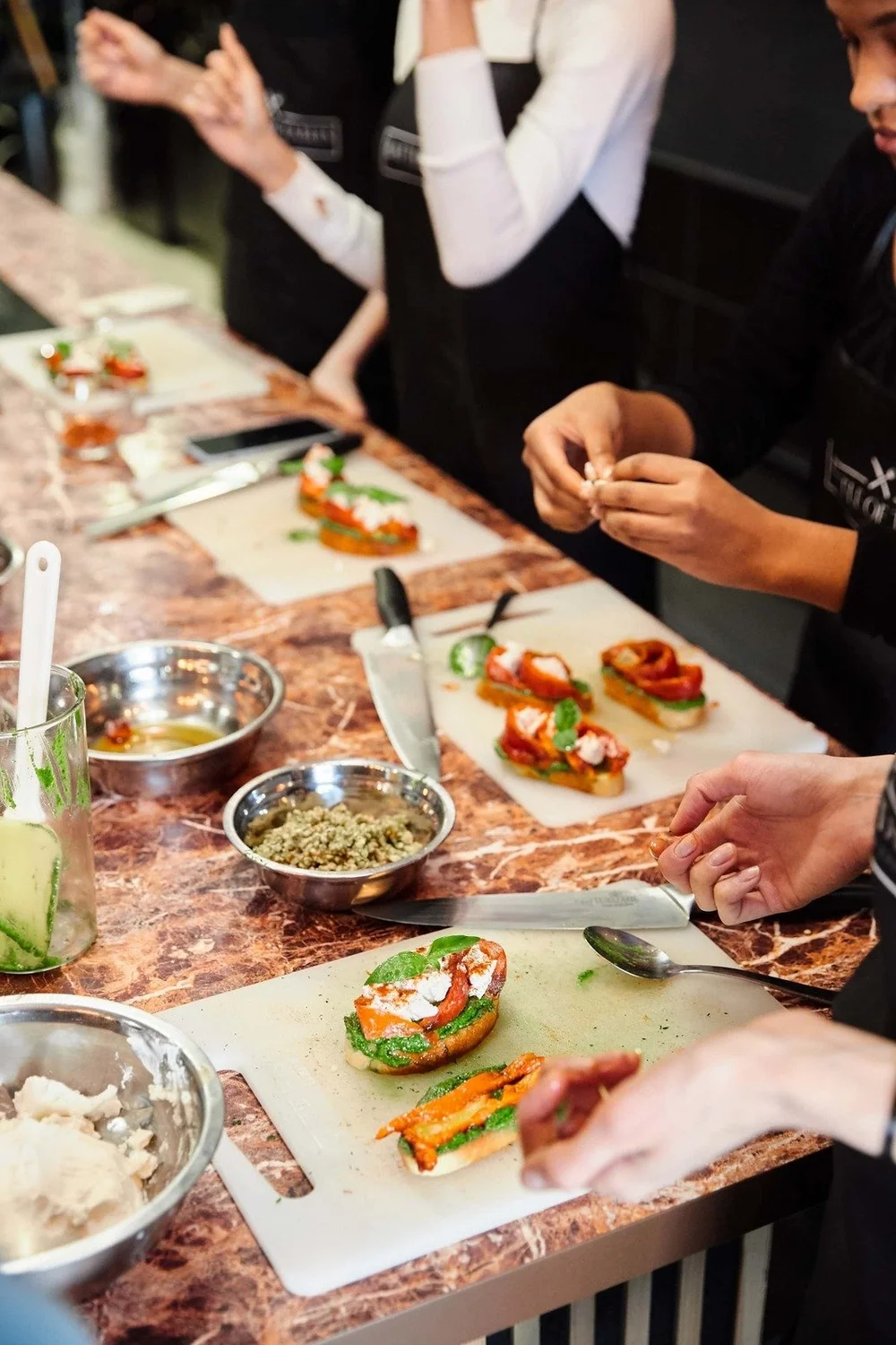 Team Bonding Activities in NYC / Team Building Cooking parties