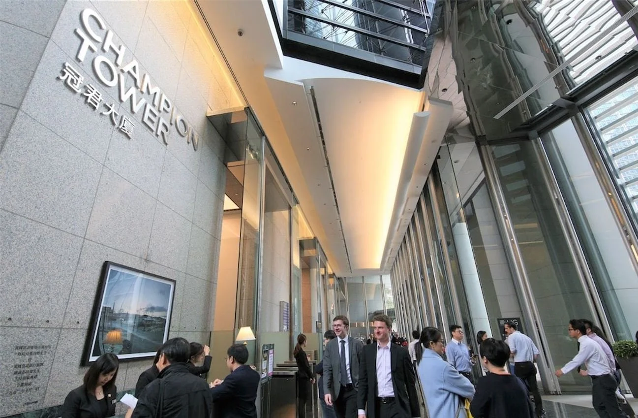 Champion Tower (Three Garden Road) — HONG KONG OFFICE RENTAL (2026-27)