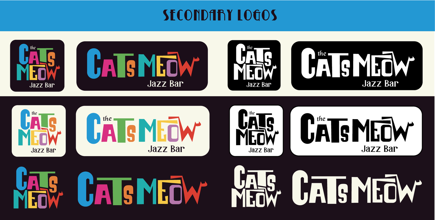 The Cats Meow Jazz Bar — Zachary Carcy illustration and design