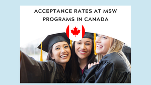 Acceptance Rates at MSW Programs in Canada (All Schools)
