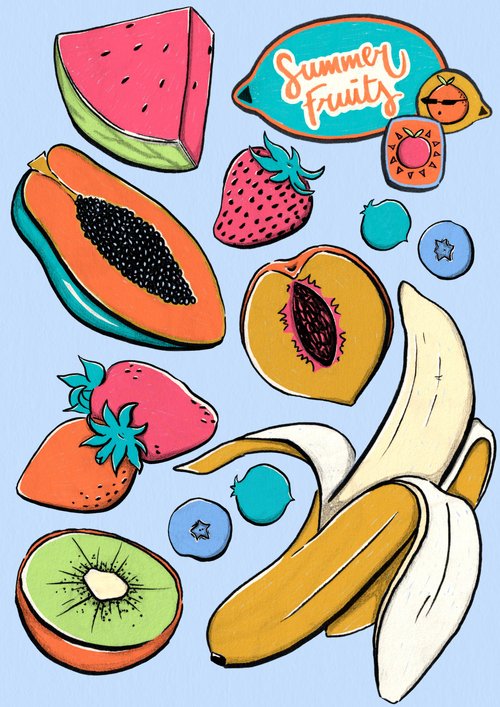 Summer Fruits Tumblr