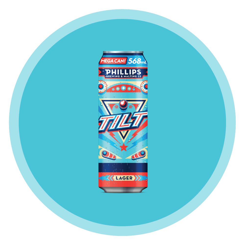Tilt Lager — Phillips Brewing