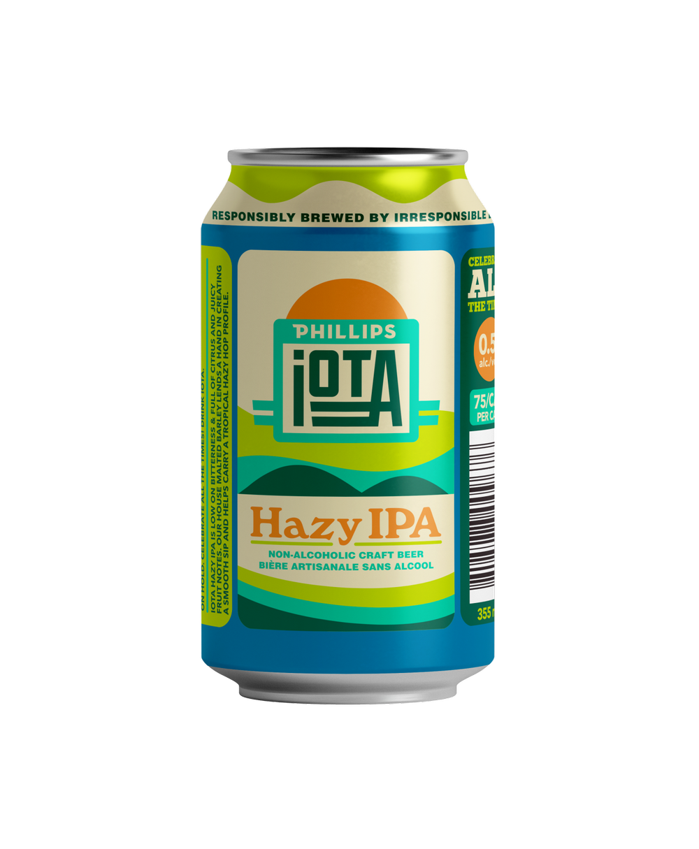 iOTA Non-Alcoholic Craft Beer — Phillips Brewing