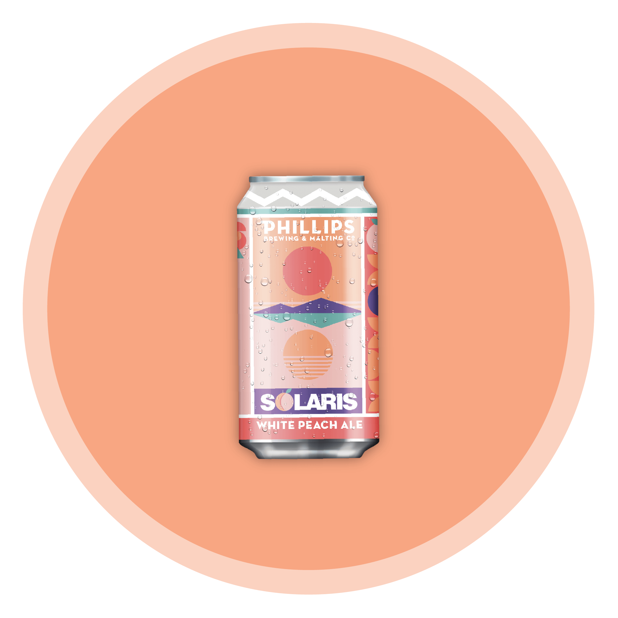 Solaris White Peach Ale — Phillips Brewing