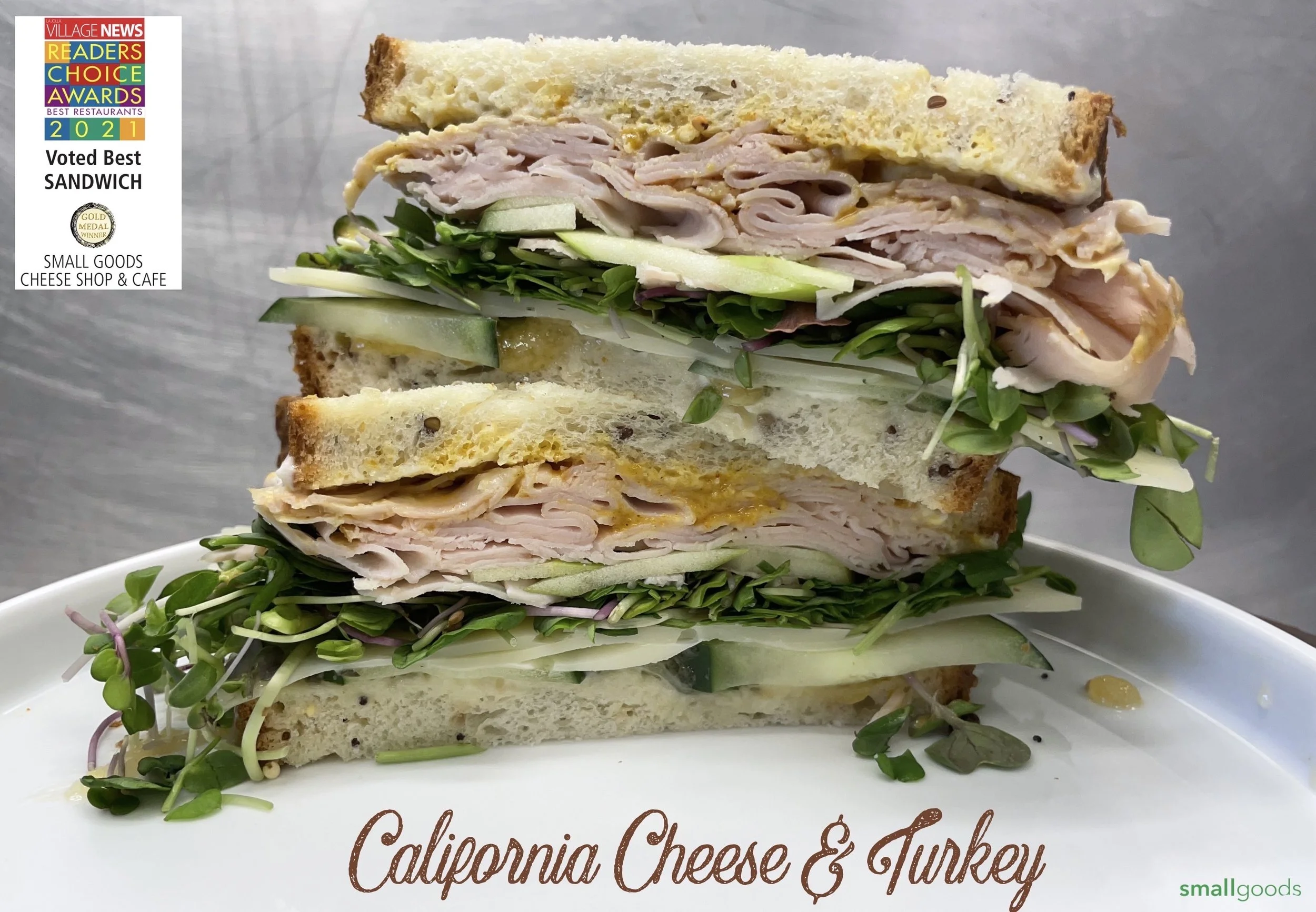 Smallgoods cheese shop and sandwich menu — Smallgoods Cheese Shop & Cafe