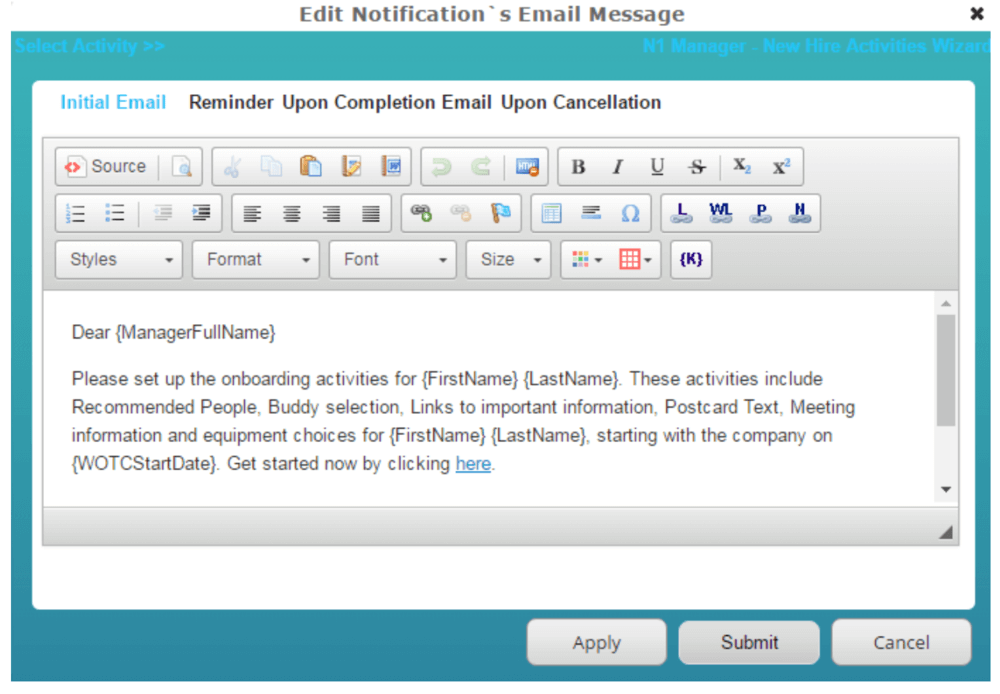 Onboarding - Customer Admin Of Notifications — HR Focal Point LLC