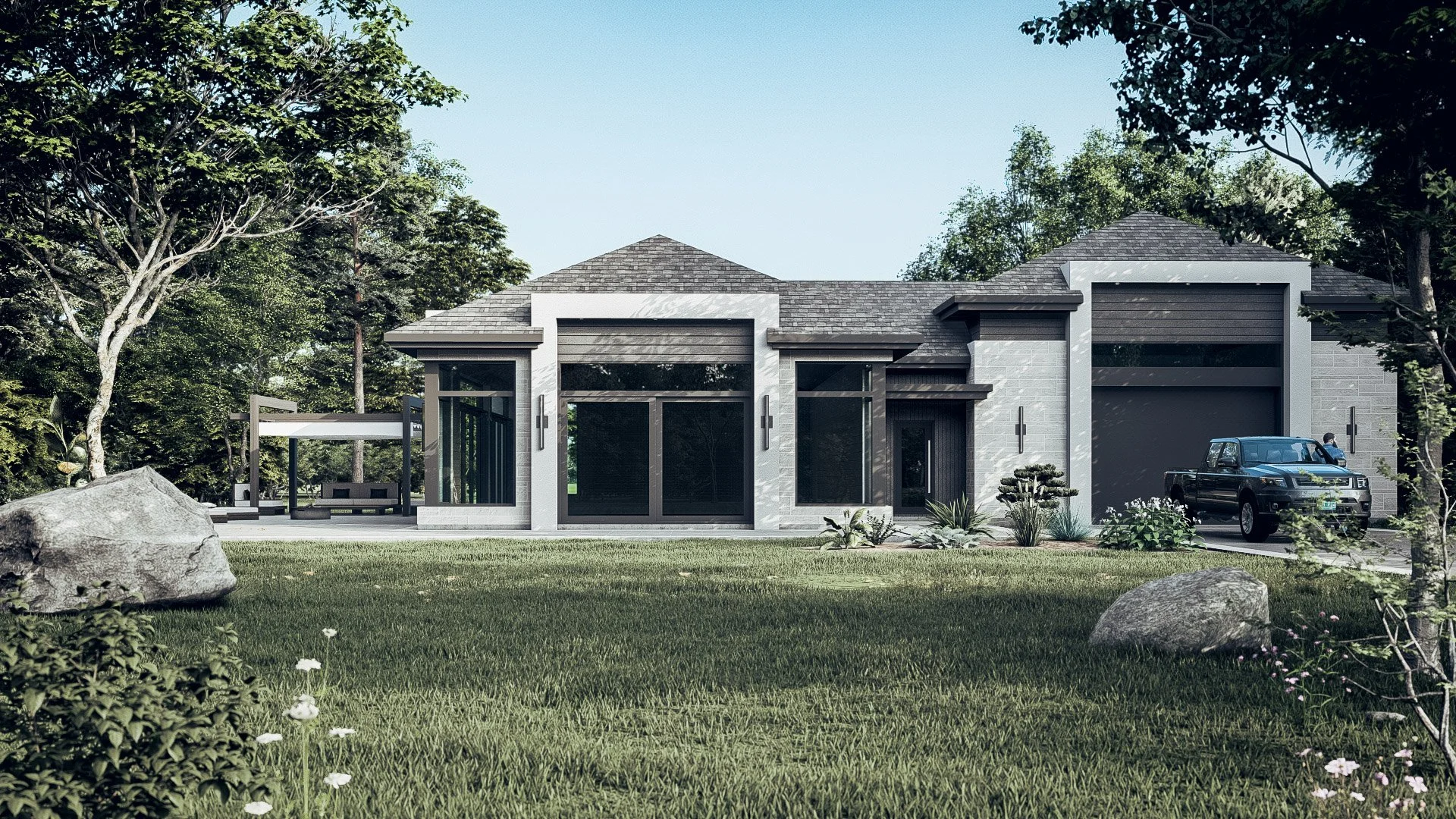 Eclipse Architecture - Plan d'architecture résidentiel personnalisé