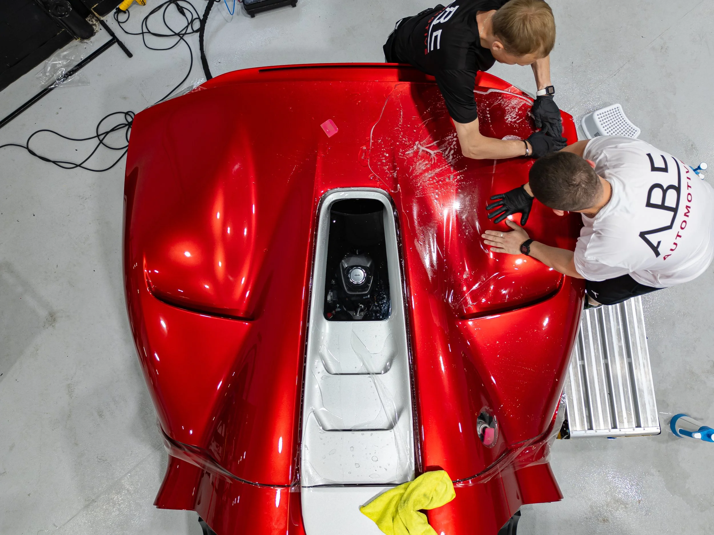 The New Icona (PPF'd): Ferrari Daytona SP3 — ABE Automotive