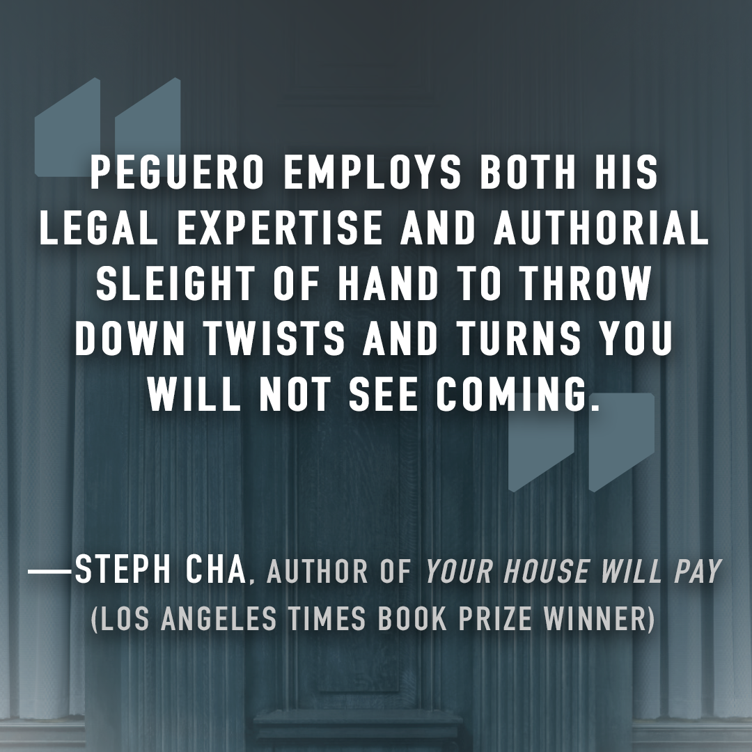 Robin Peguero, Stunning New Voice in Thrillers