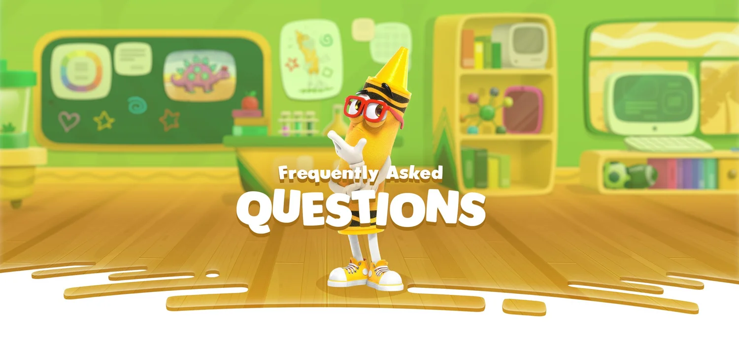 FAQ — Crayola Create & Play | The Official Crayola Creativity App