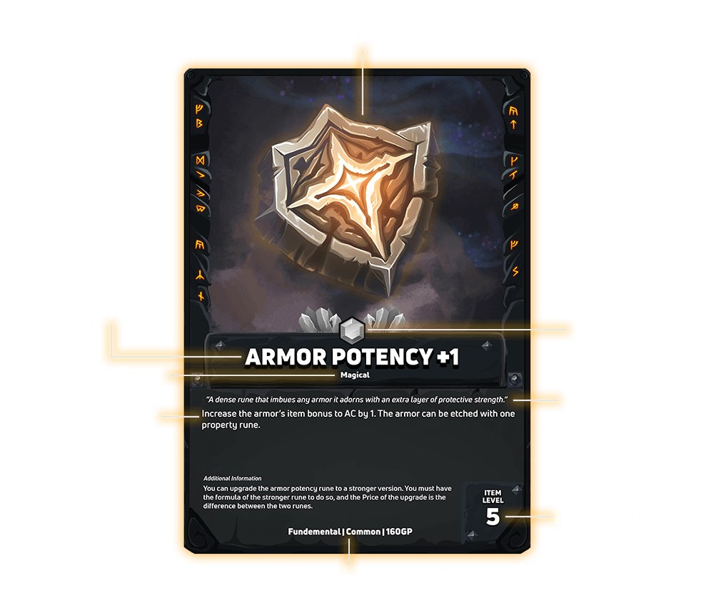 Free Pathfinder 2e Equipment Card — Adventurers Arsenal