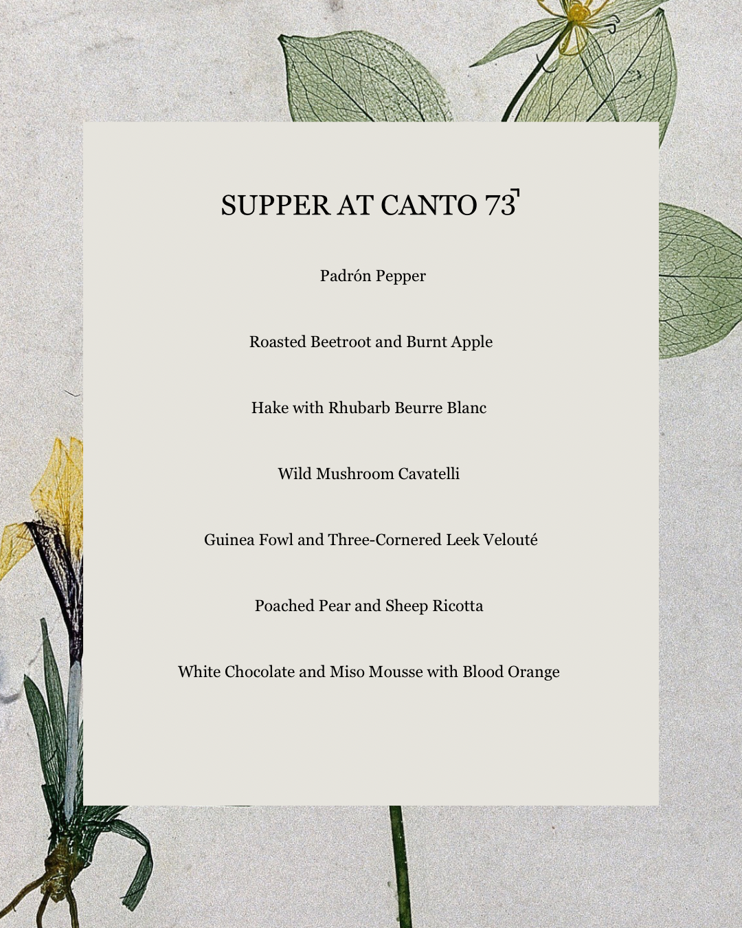 Gallery 1 — CANTO 73