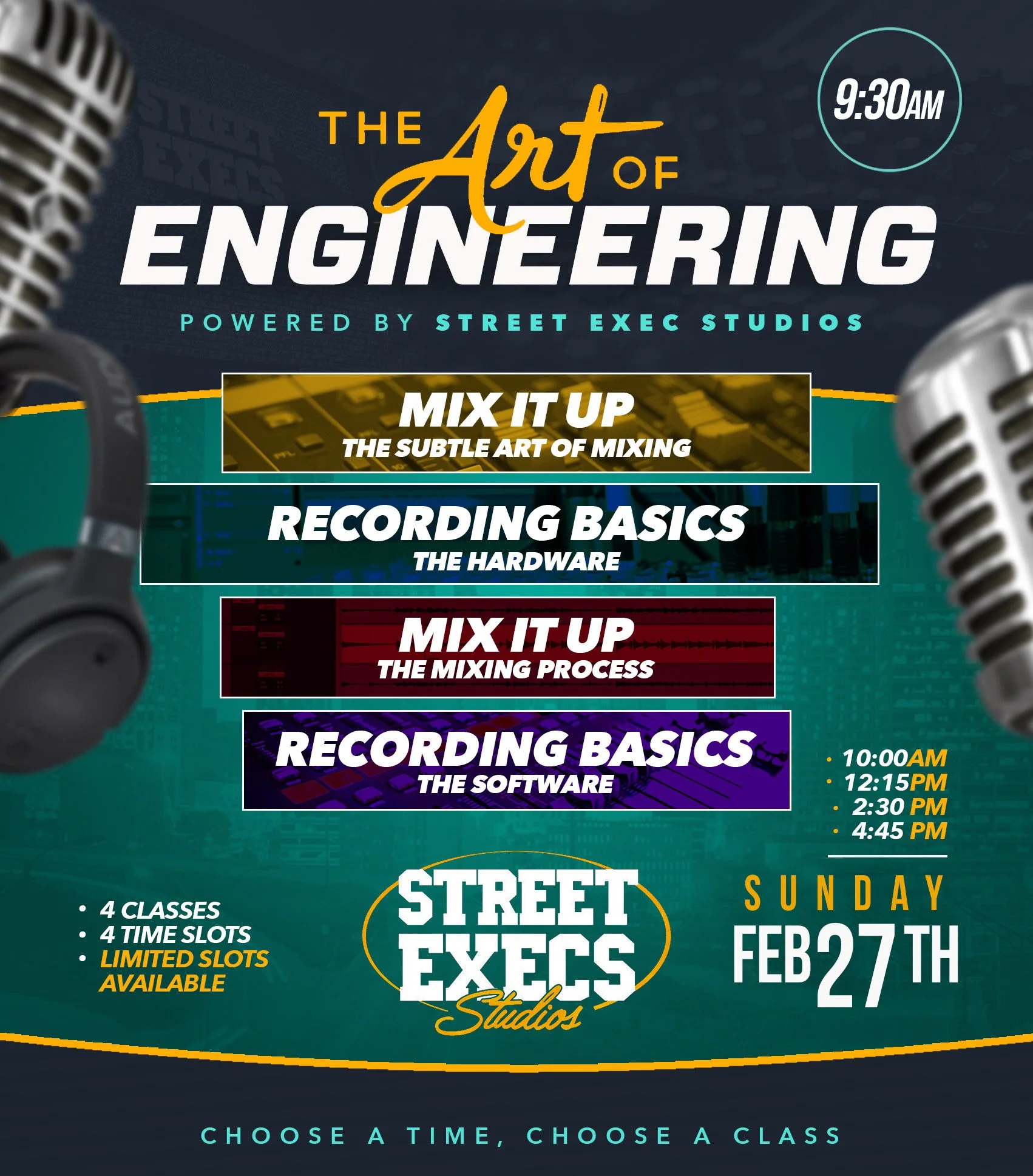 Classes — Street Execs Studios