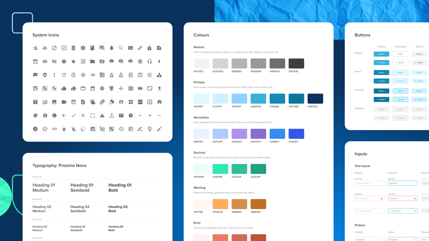 Stormboard Design System — Matthew Brownoff Design