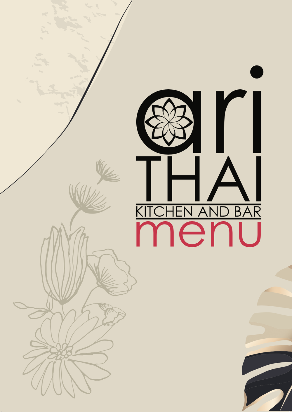 Menu — Ari Thai Kitchen & Bar