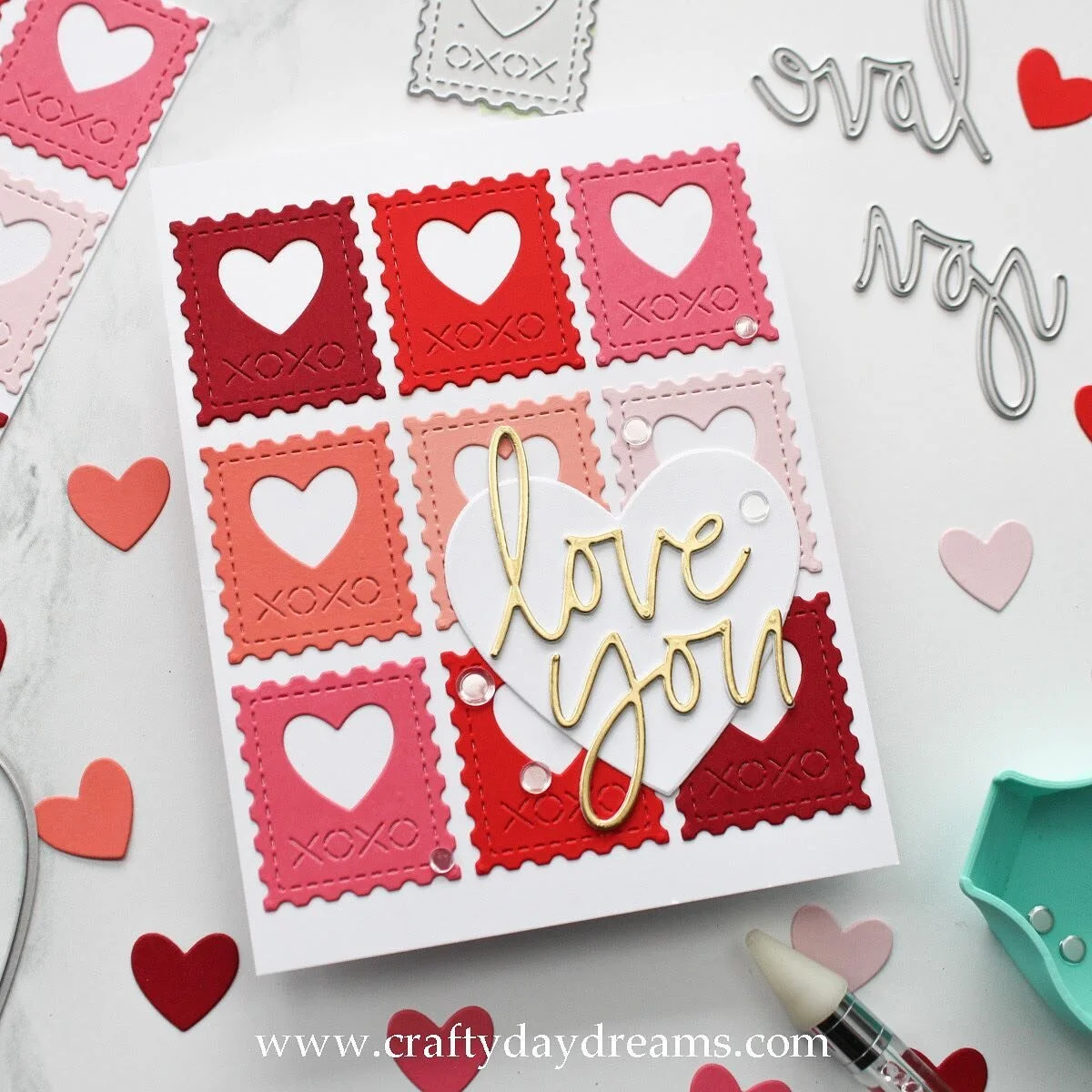Concord & 9th—Sending Smiles Rainbow Card — crafty daydreams