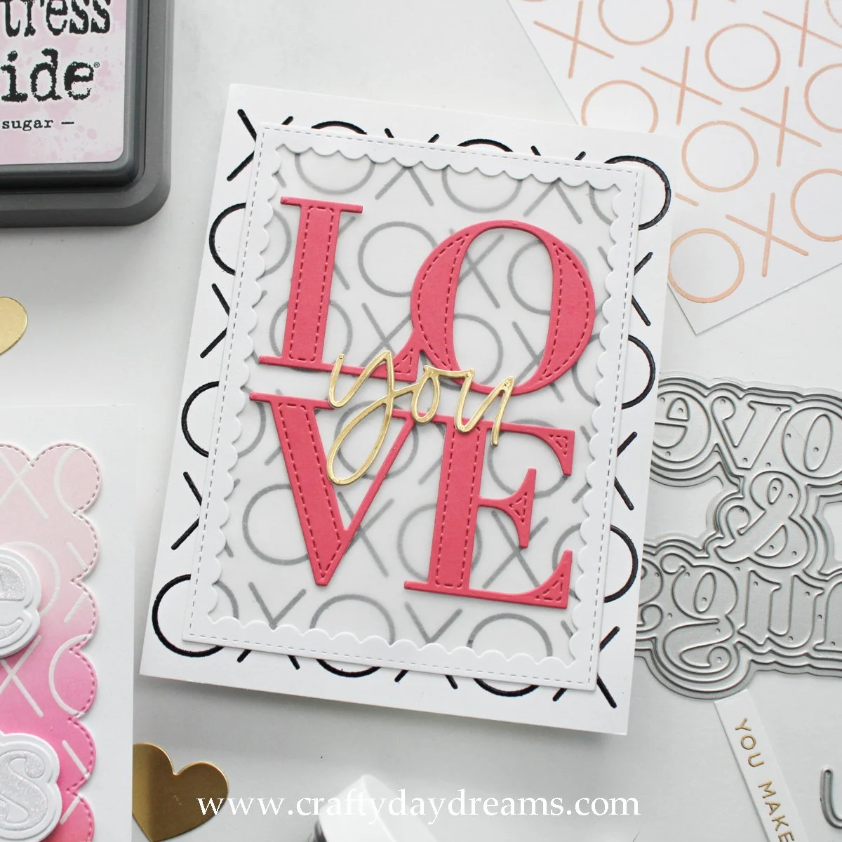 The Stamp Market—XOXO Stamp Three Ways! — crafty daydreams