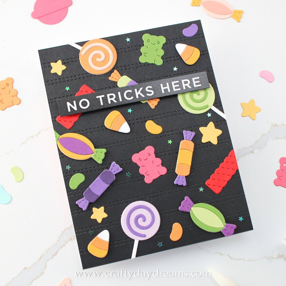Pretty Pink Posh—Candy Treats Halloween Card With a Surprise! — crafty ...
