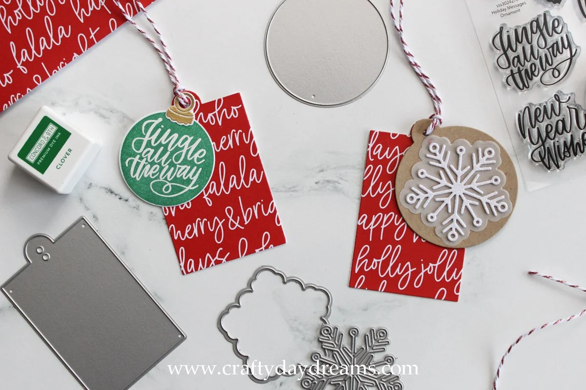 Quick & Easy Christmas Tags—Day 1 — crafty daydreams