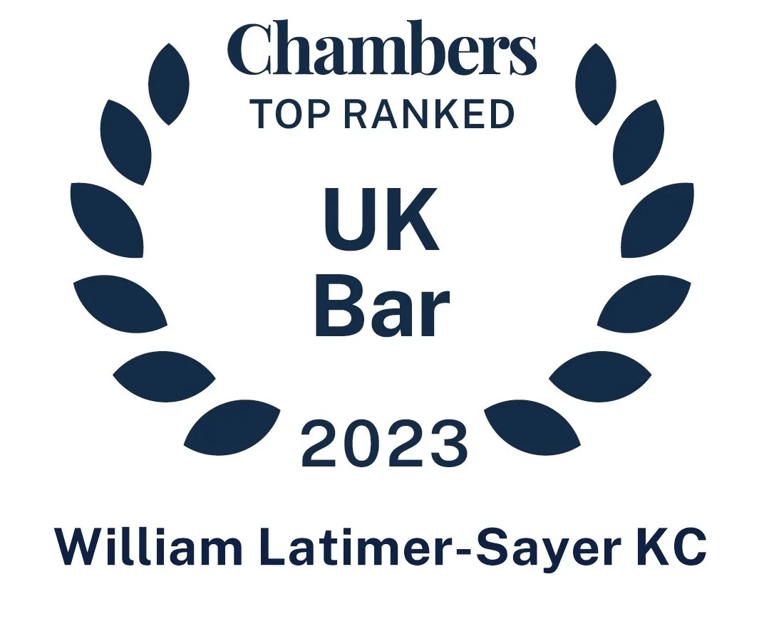 William Latimer-Sayer KC — Cloisters