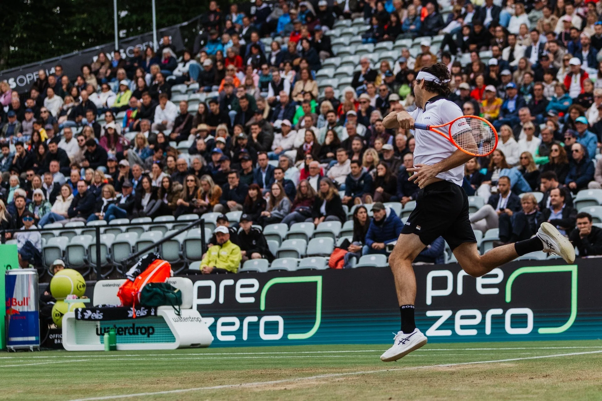 Defending champion Fritz battles into the quarter-finals — BOSS OPEN