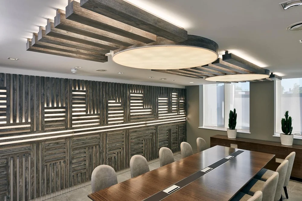 Contemporary Industrial Office in Woodford | Timberfusion