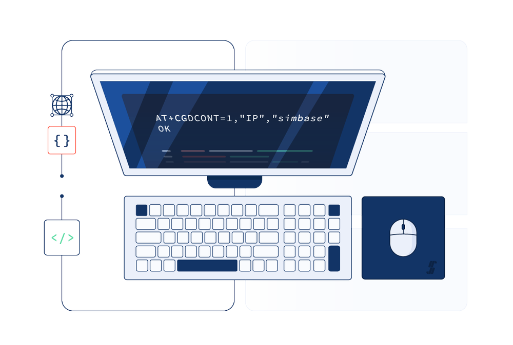 AT Commands: Router setup and Connectivity tests