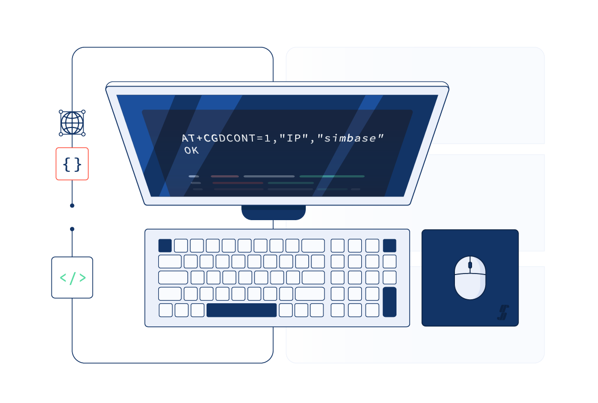AT Commands: Router setup and Connectivity tests