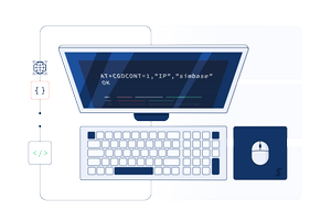 AT Commands: Router setup and Connectivity tests