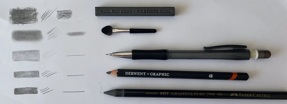 Graphite for beginners + free PDF guide — Lucia's Art world